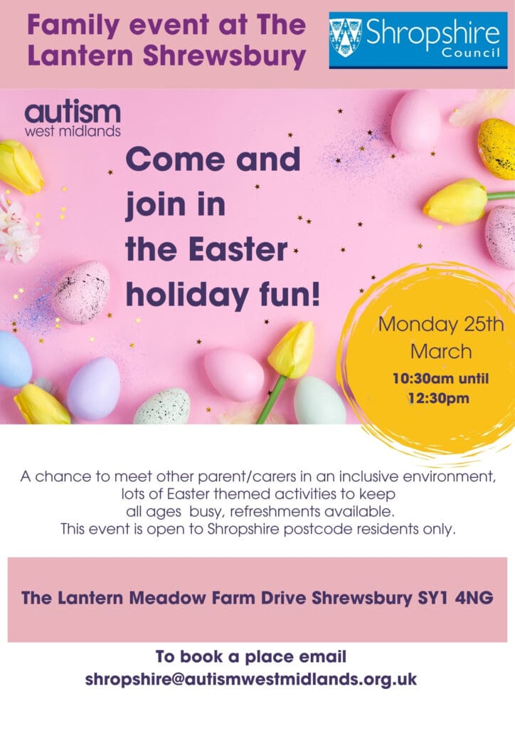 Family event at The Lantern Shrewsbury | Autism West Midlands